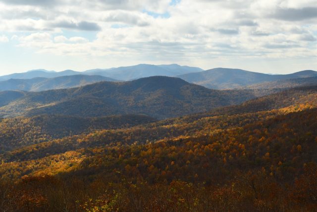 Skyline Drive Overlooks - Shenandoah National Park