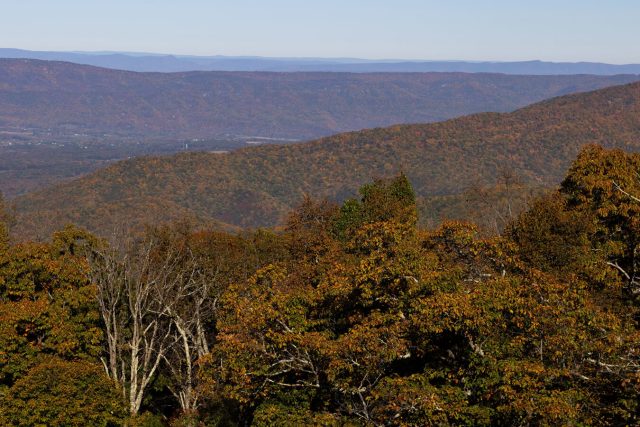 Skyline Drive Overlooks - Shenandoah National Park